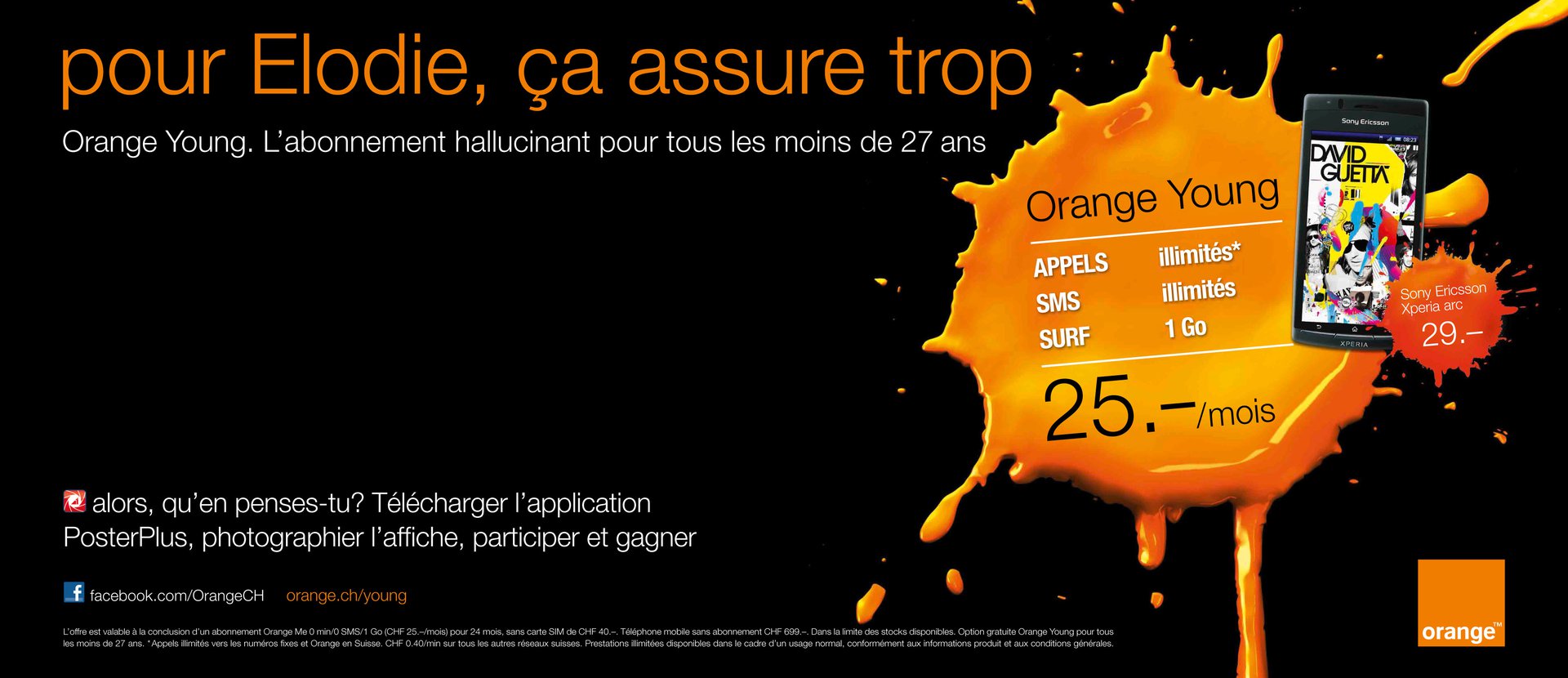 APG präsentiert: interaktive Plakatkampagne von Orange